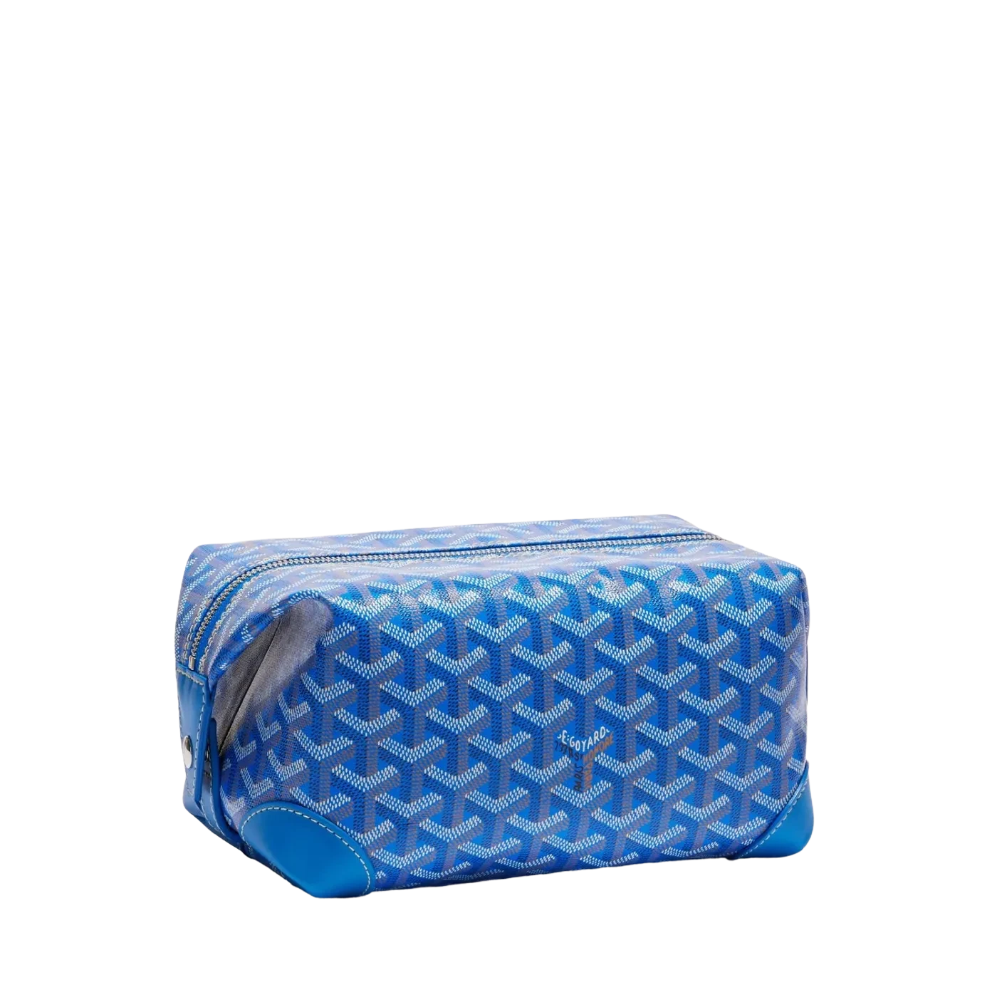 goyard Boeing 25 Trousse Canvas Bag Sky Blue